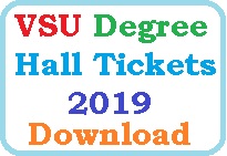 VSU Degree Hall Ticket 2022 Download Soon Simhapuriuniv.ac.in