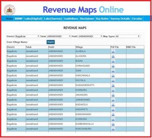 Bhoomi Online RTC Karnataka Pahani landrecords.karnataka.gov.in