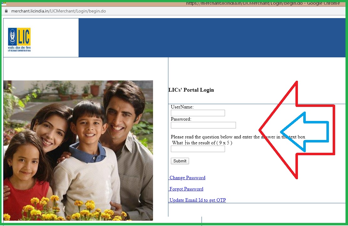 Lic Merchant Portal | LIC Merchant Login Online Merchant.licindia.in