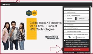 HCL Tech Bee Registration 2023 Application at Hcltechbee.com